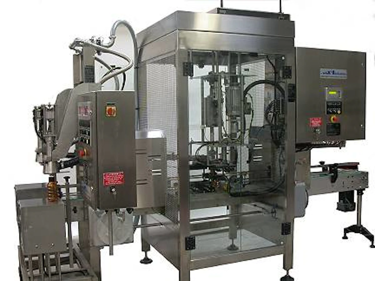 Pack R North Americ: Packaging line with net weigh filler and single ...