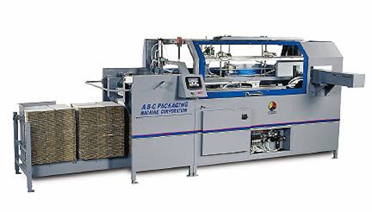 A-B-C Packaging Machine Corp.: Case erector From: A-B-C Packaging ...