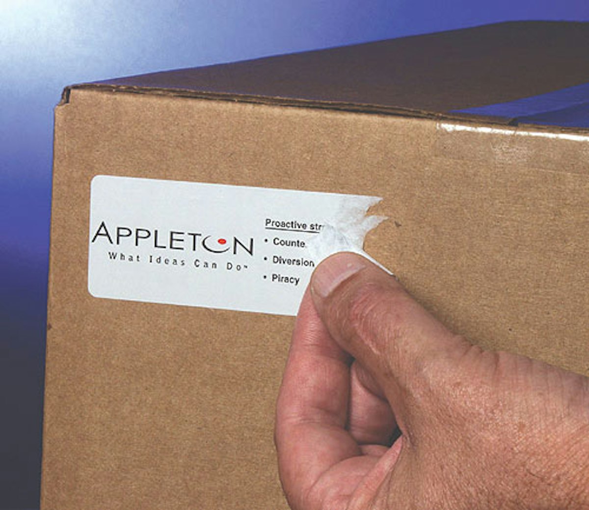 Appleton Papers, Inc: Security label substrate From: Appleton Papers ...