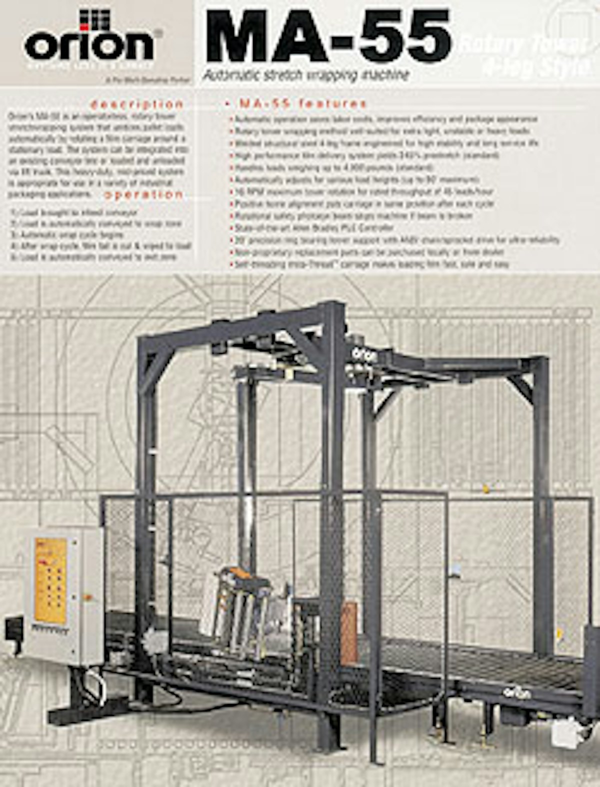 Orion Packaging Systems: Stretch wrapper brochure From: Orion Packaging ...