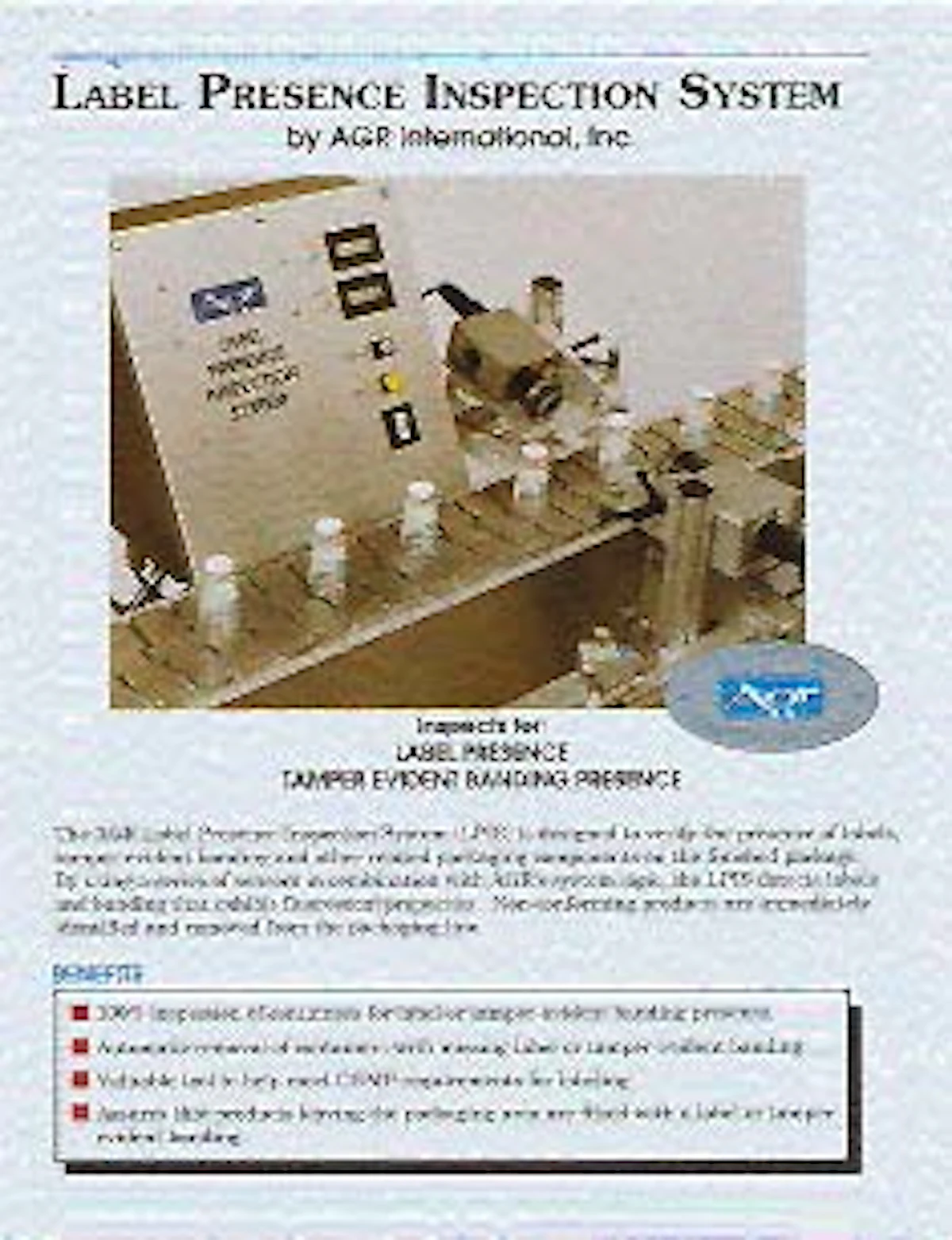 Label presence brochure | Packaging World