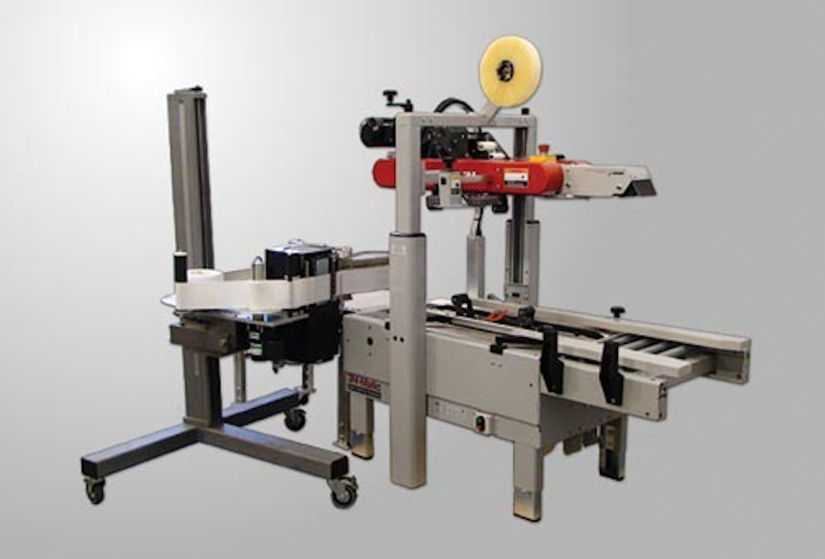 Labeling Systems : Corner-wrap label applicator From: ID Technology ...