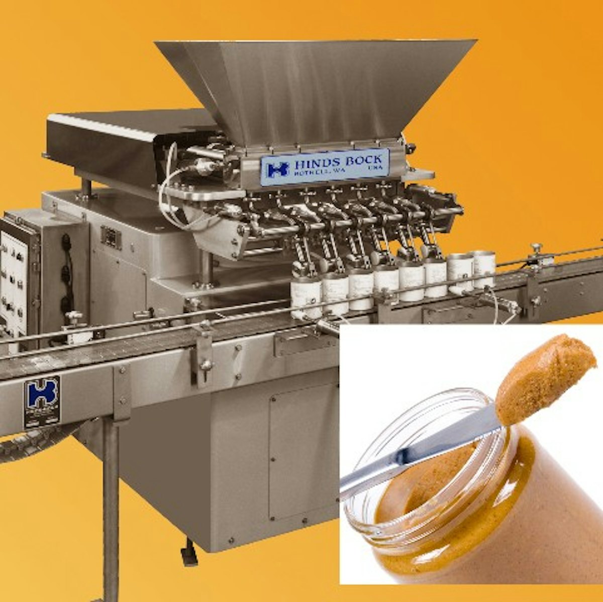 Hinds-Bock Corp.: Peanut butter filler From: Hinds-Bock Corporation ...