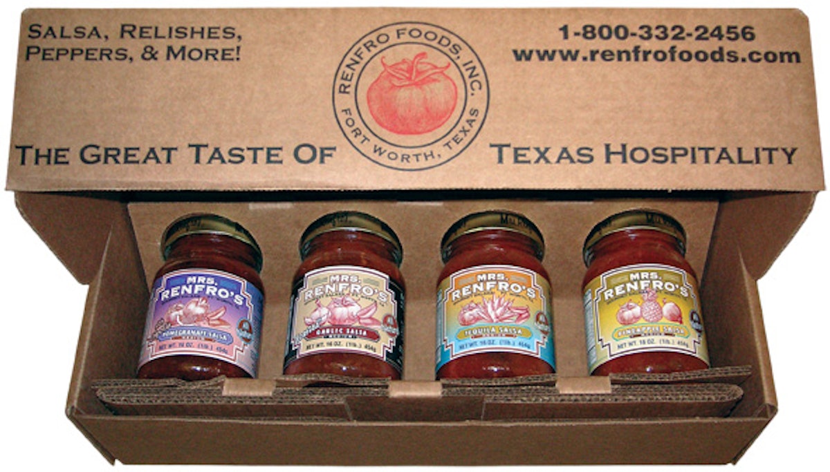 Gourmet salsa maker greens-up its holiday gift boxes | Packaging World