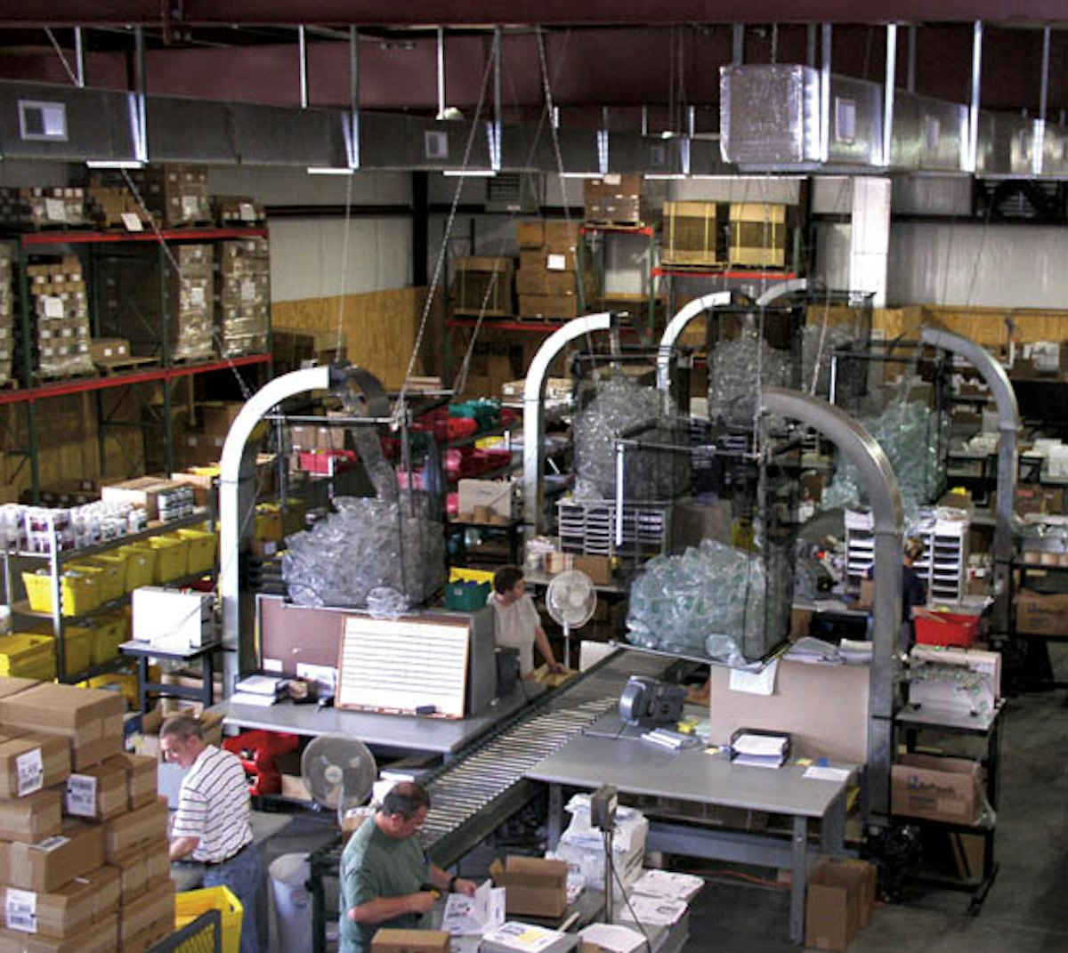 Air-pouch void-fill system packs a big payback | Packaging World