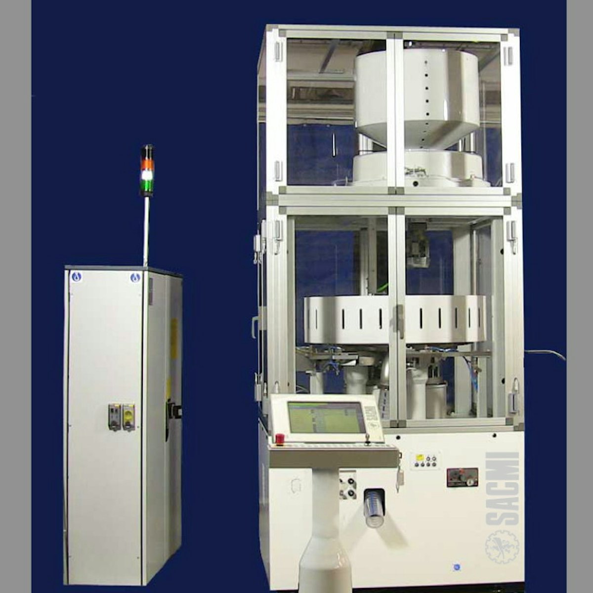 Sacmi USA: Machine embosses 3000 crown caps/min. From: Sacmi USA ...