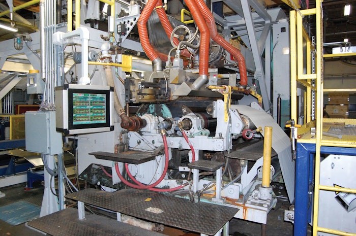 New controls give aging extrusion lamination line new life | Packaging ...