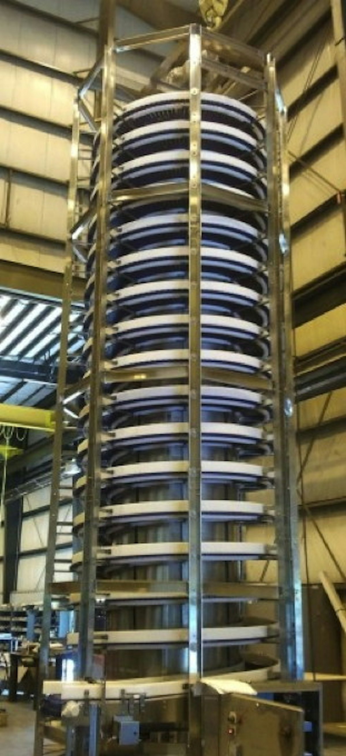 Nercon Engineering & Mfg. Inc: Small footprint spiral conveyor From ...