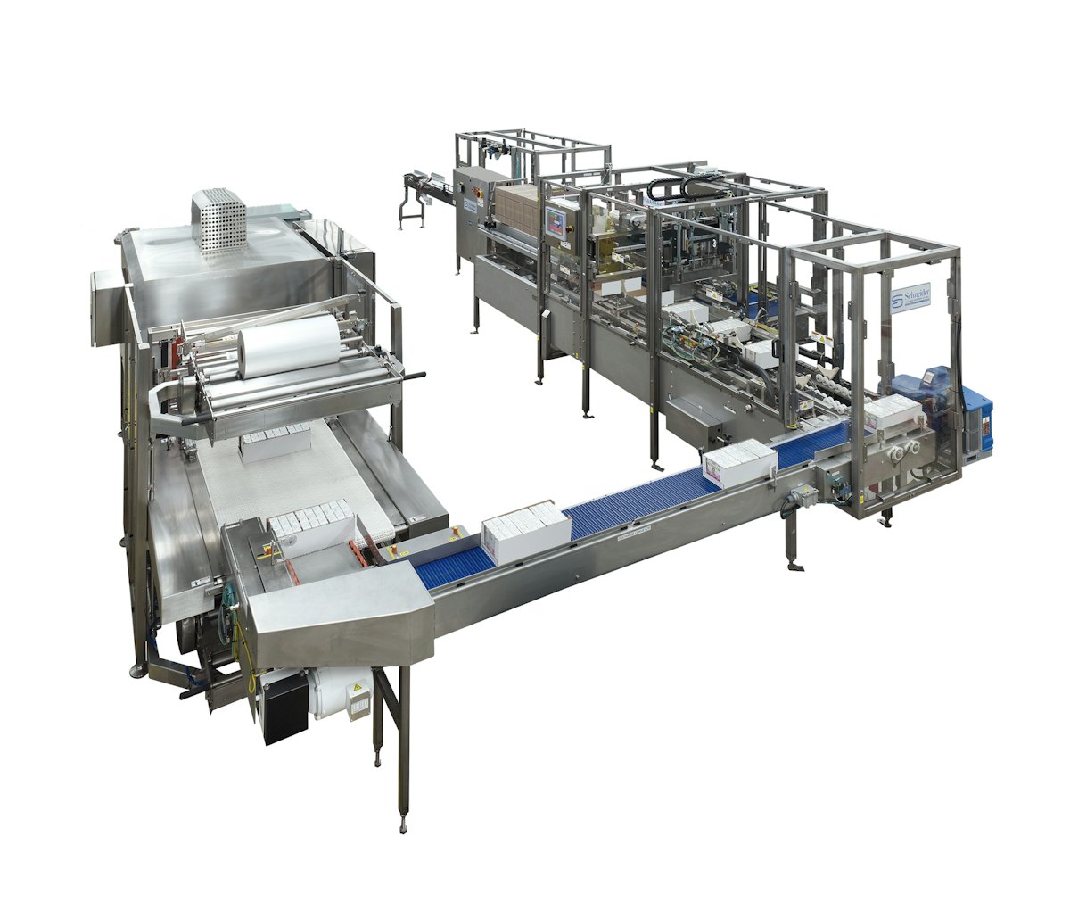 Schneider Packaging Equip. Co.: Aseptic brick tray packer From ...