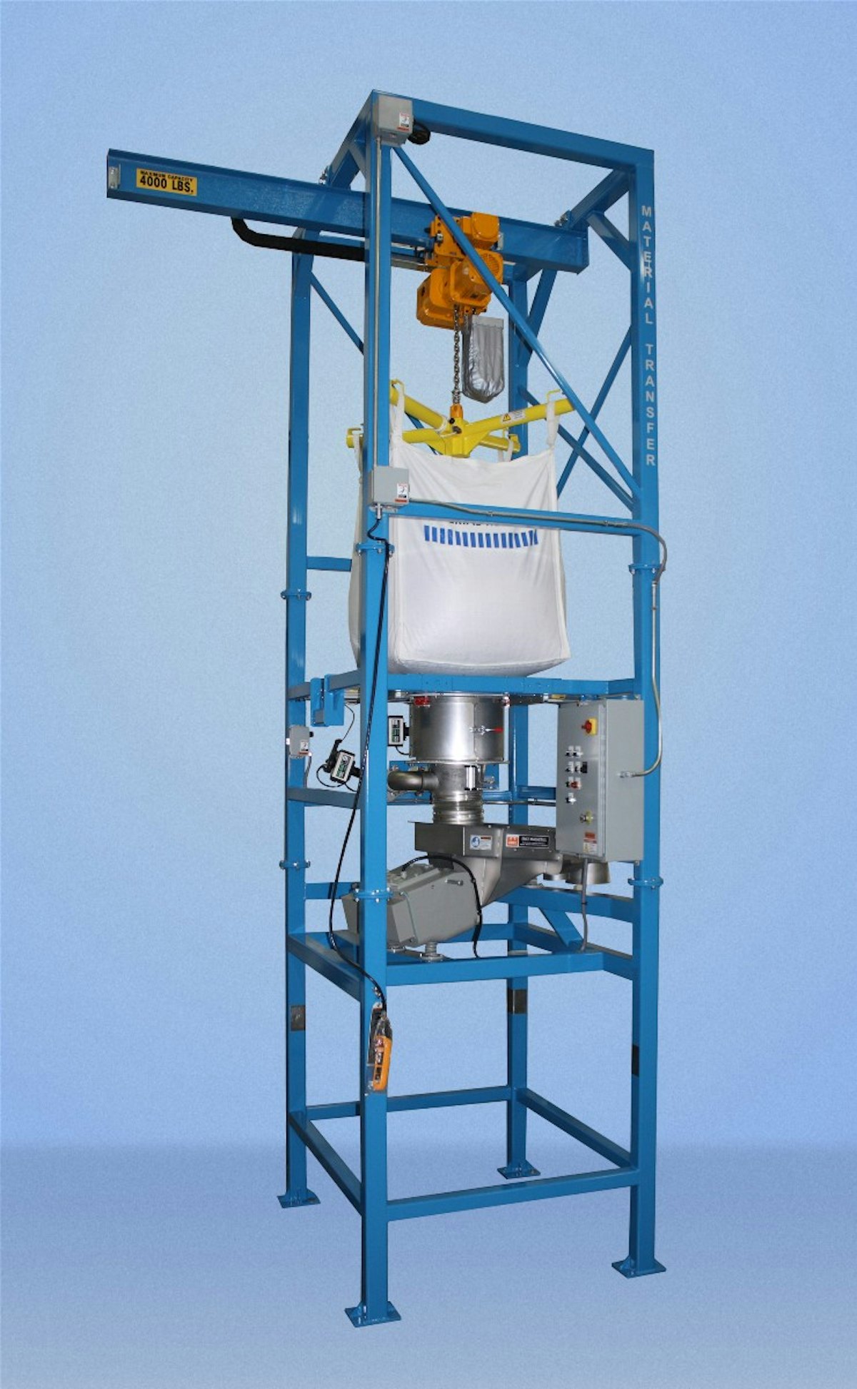 Material Transfer & Storage, Inc: Bulk bag discharging and feeding ...