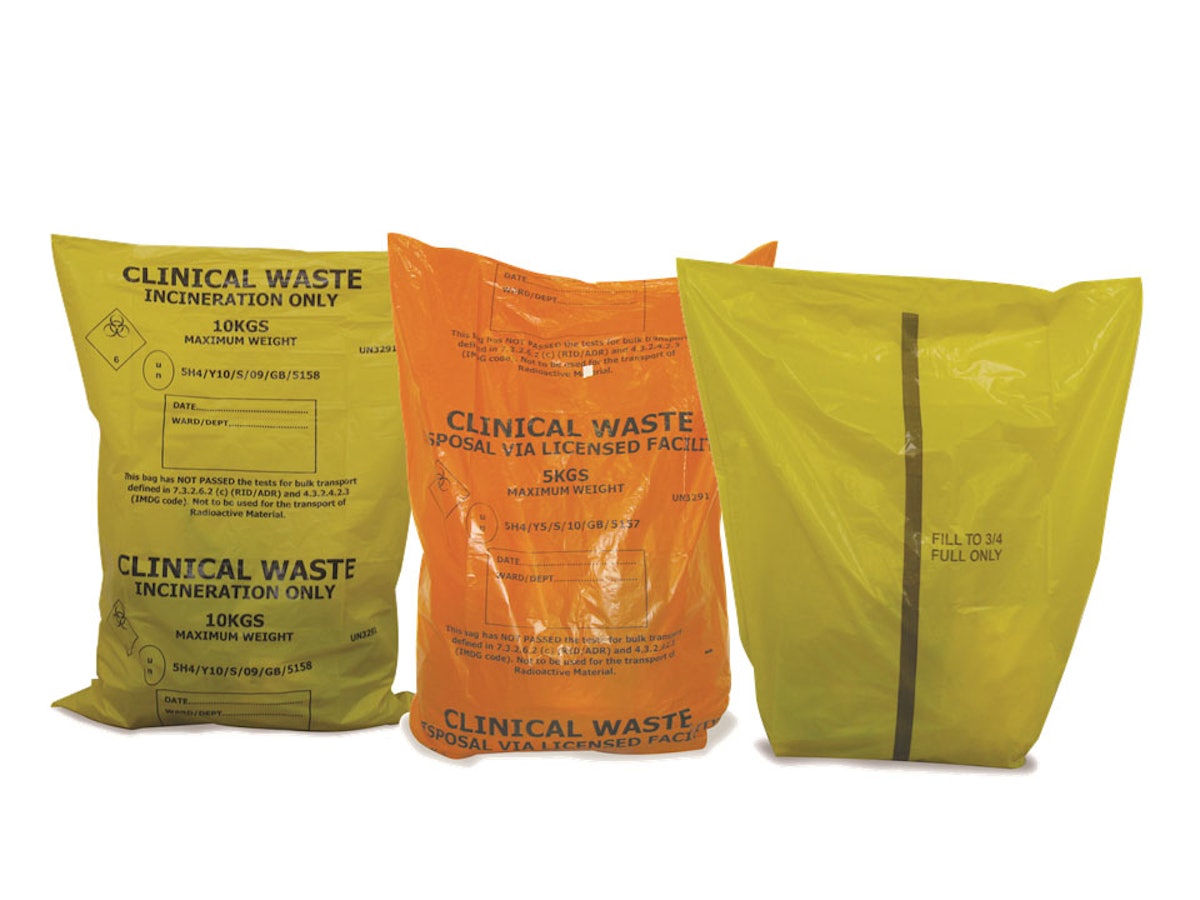 Clinical sacks for transporting hazardous waste | Packaging World