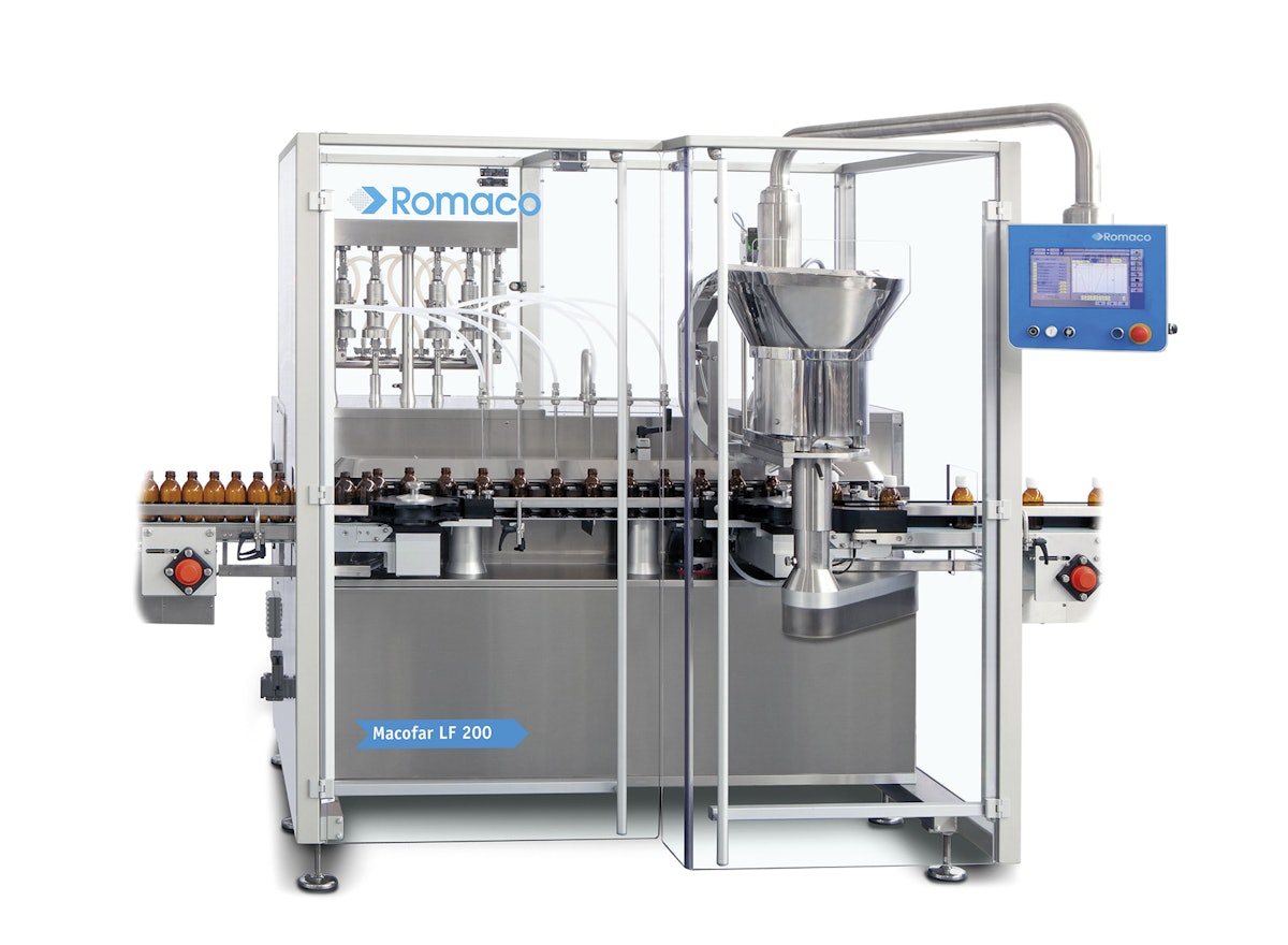 Romaco, Inc: Liquid bottle filler From: Romaco | Packaging World
