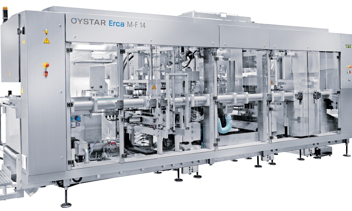 Oystar USA: Compact 14-cup form-fill-sealer for food & dairy industries ...