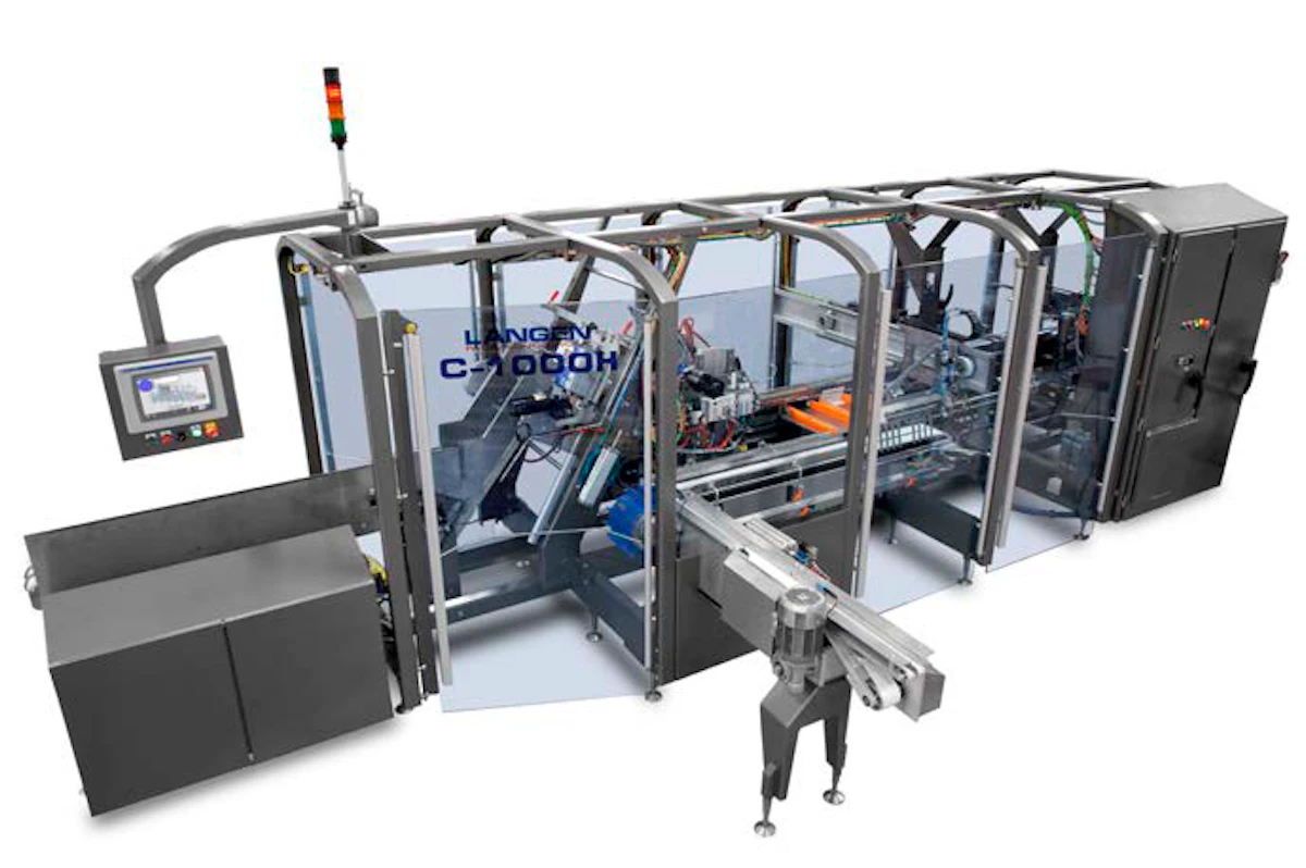 Langen Group: Hygienic end load cartoner From: Mpac Langen | Packaging ...