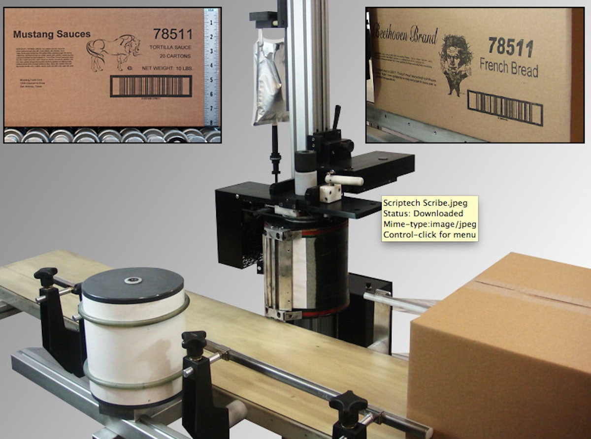 Script Technology: Printer for on-line case printing From: Script ...