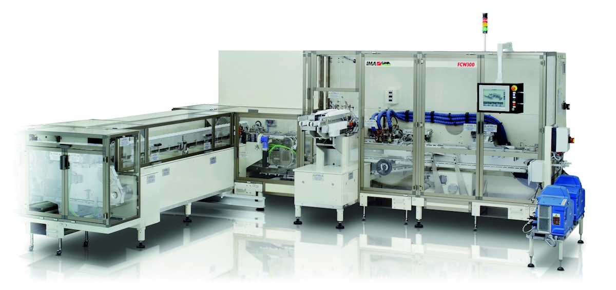 GIMA: Horizontal flat blanks cartoning machine From: IMA Group ...