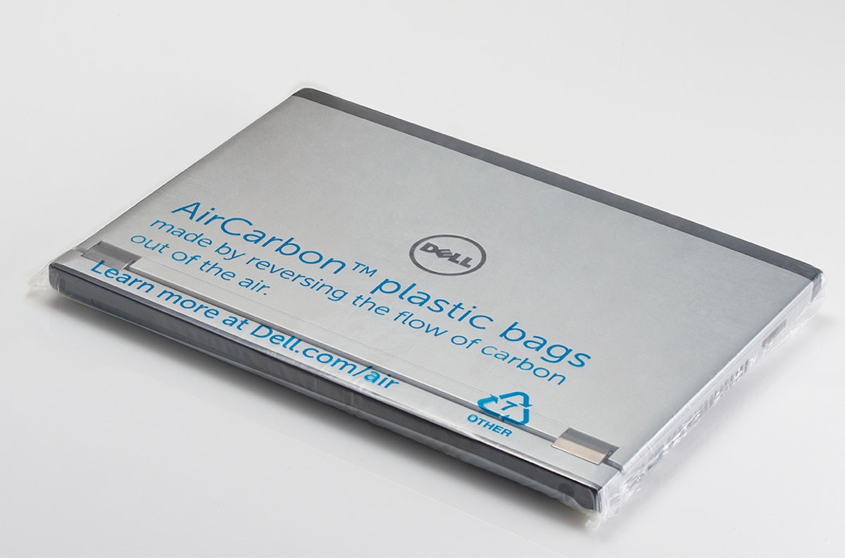 Inspired by nature: Dell debuts plastic made from air | Packaging World