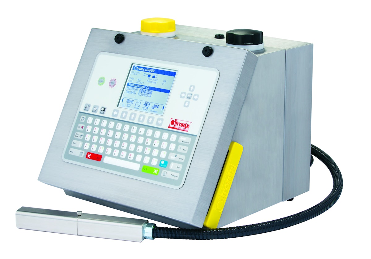 Citronix: Continuous inkjet printers From: Citronix LLC | Packaging World