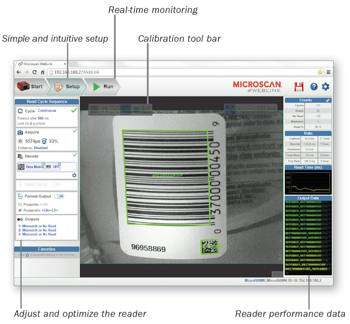 Microscan: Browser-based barcode reading interface | Packaging World