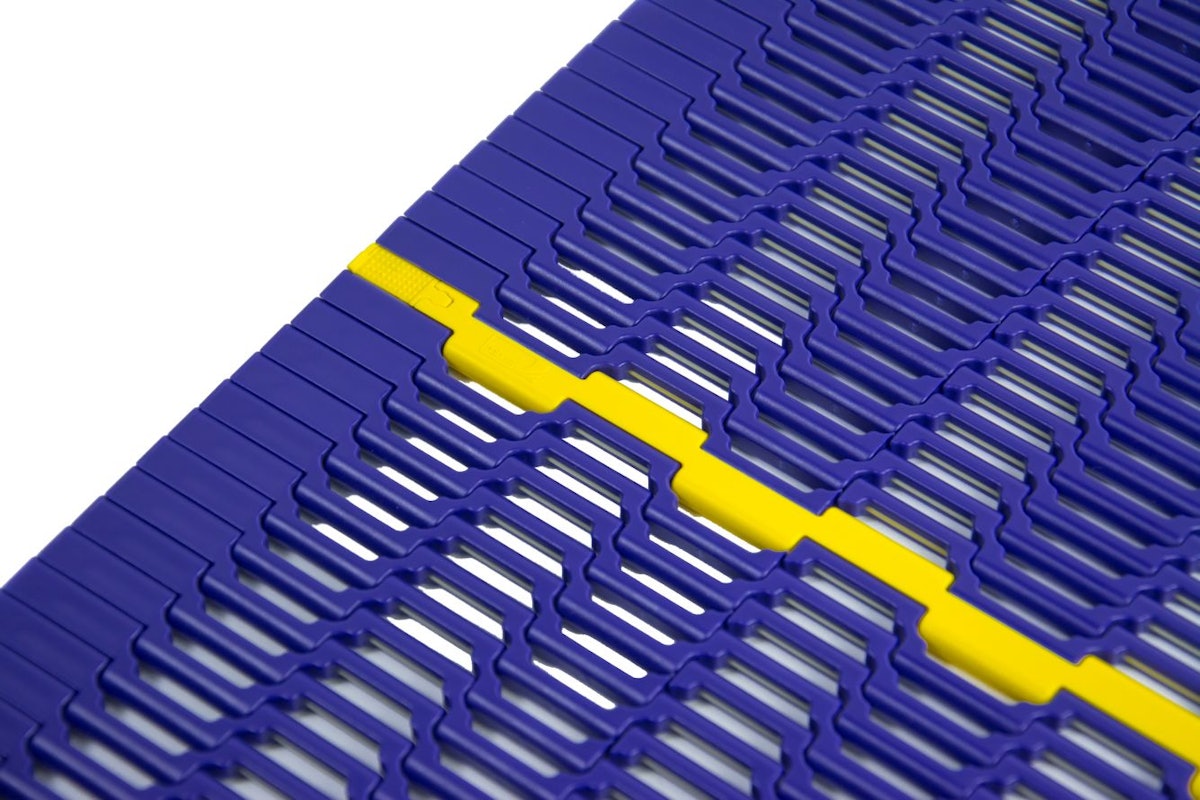 Habasit: Rod retention system for belts From: Habasit America ...