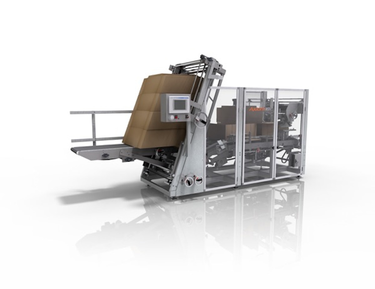 Douglas: Case packer for frozen pizza market From: Douglas Machine Inc ...