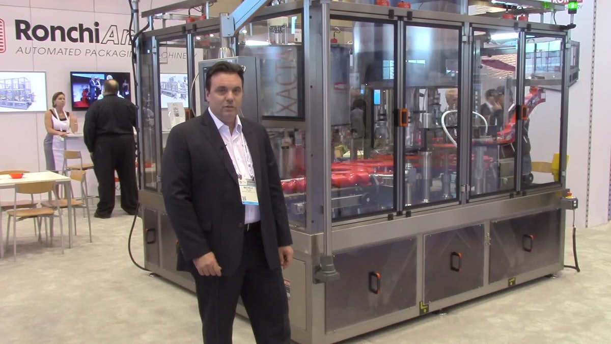 A filling/capping monoblock for caps and pumps | Packaging World