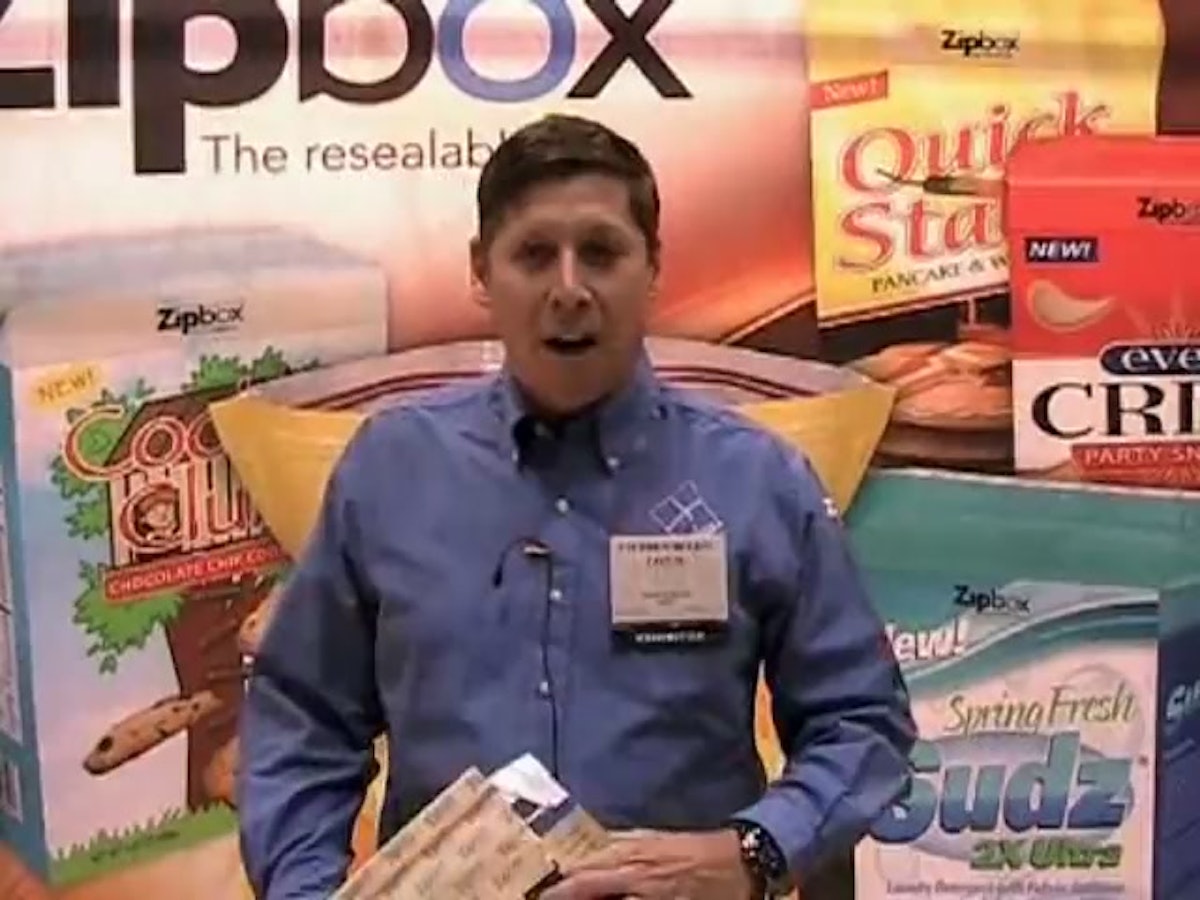 Resealable zippered carton/box--a new package type? | Packaging World