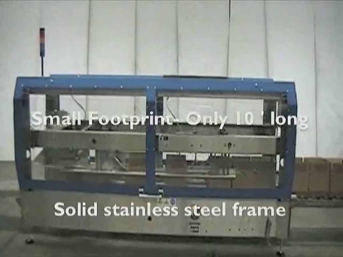 Seal cases with tape at speeds to 50 cases per minute with A-B-C's ...