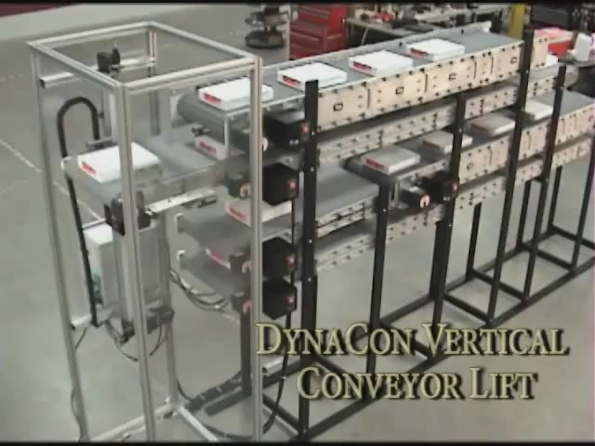 Dynamic Conveyor introduces vertical lift conveyors | Packaging World