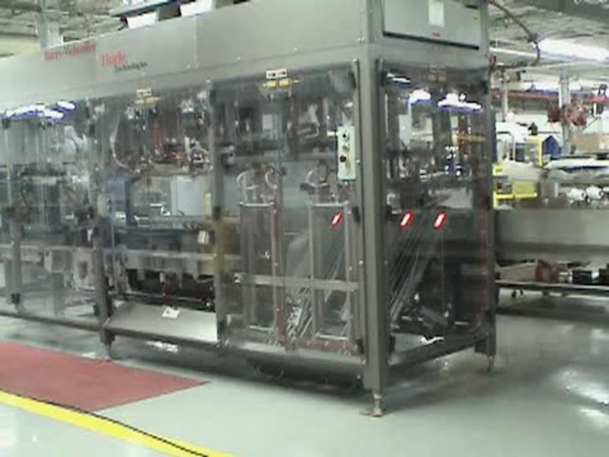 Screw actuators solve a bag-positioning riddle | Packaging World