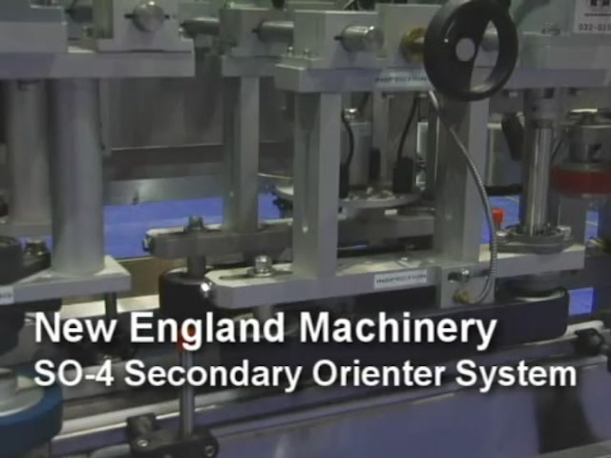 Orienter accepts up to 150 asymmetric containers/min | Packaging World