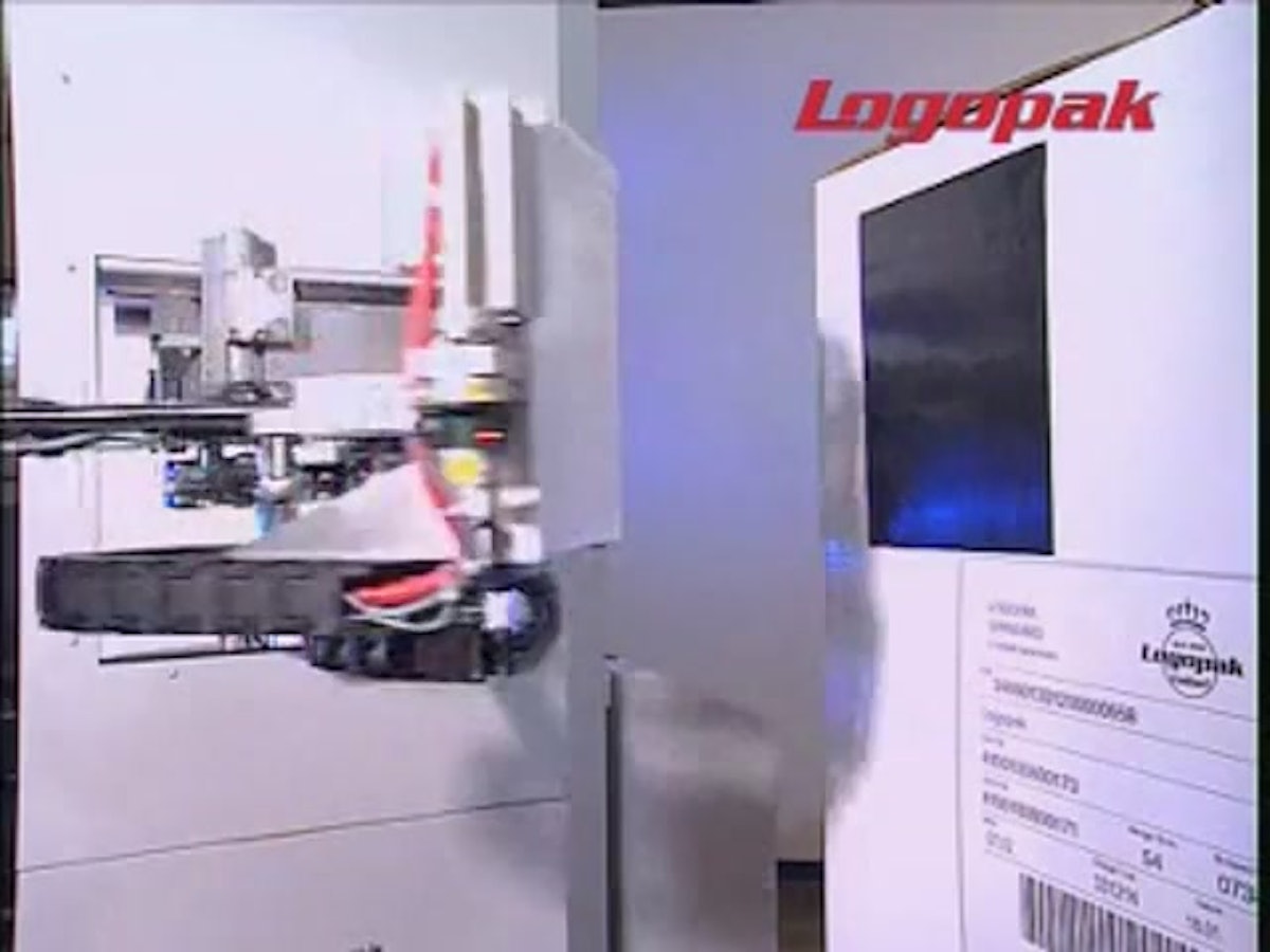 Label applicator can print and apply on 1, 2 or 3 sides with RFID ...