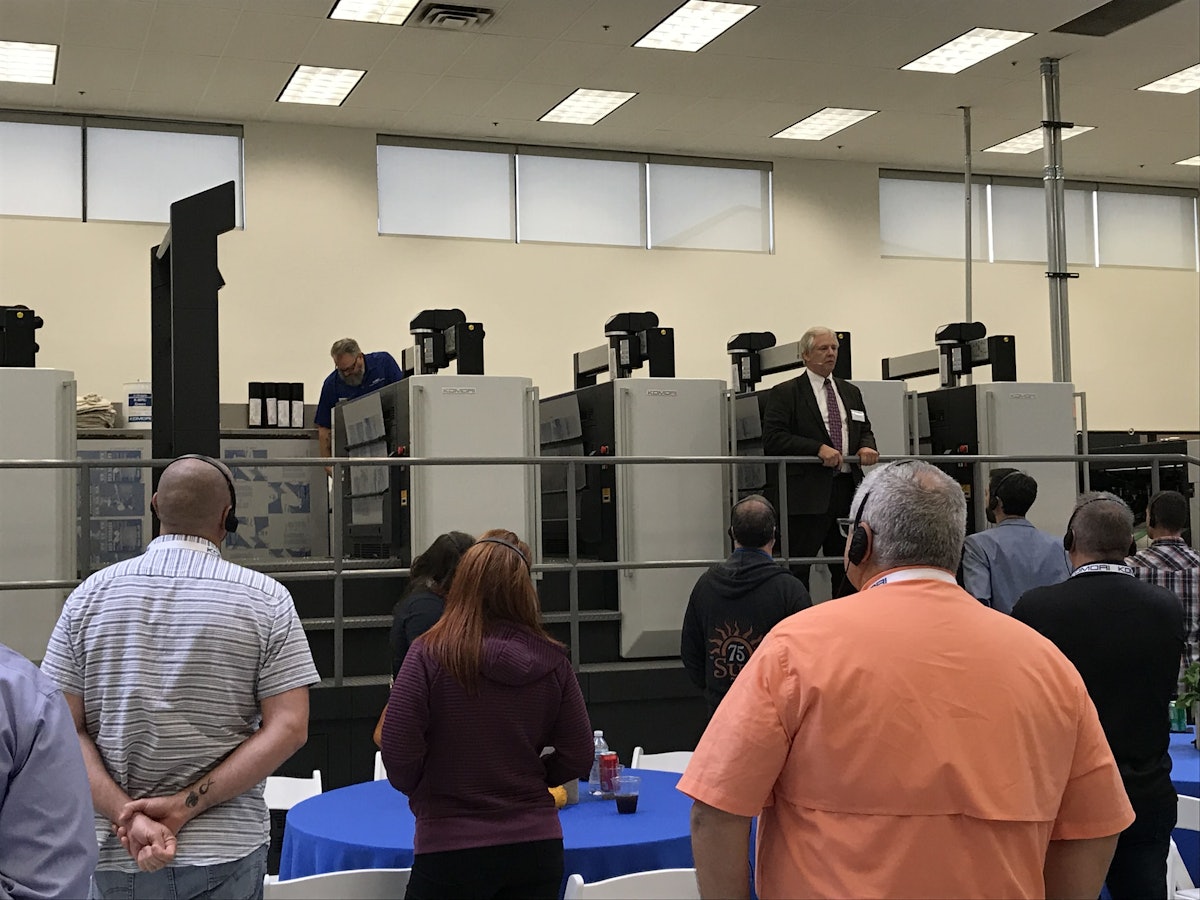 Komori America holds open house for key customers | Packaging World