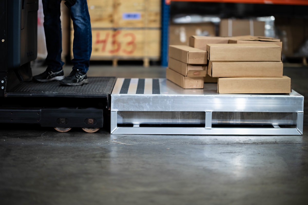 Aluminum Picking Pallet From: New Age Industrial | Packaging World