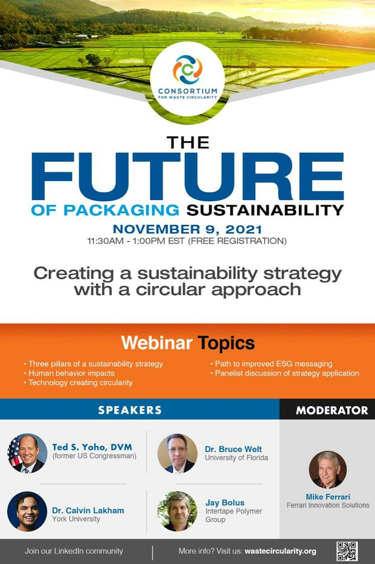 Consortium For Waste Circularity Launching Webinar | Packaging World