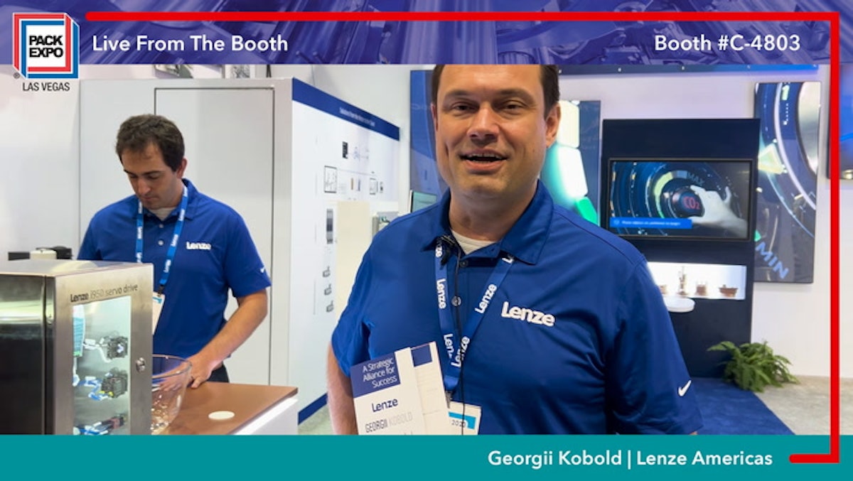 Lenze Gains Strategic Partner for Washdown Servo Motors | Packaging World
