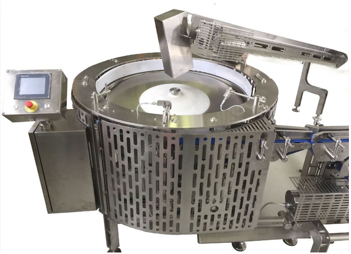 Centrifuge Feeders for Meat and Cheese Sticks From: ELCAT | Packaging World