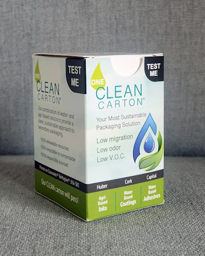One Clean Carton with Sustainable Paperboard Tests Safe for Secondary ...